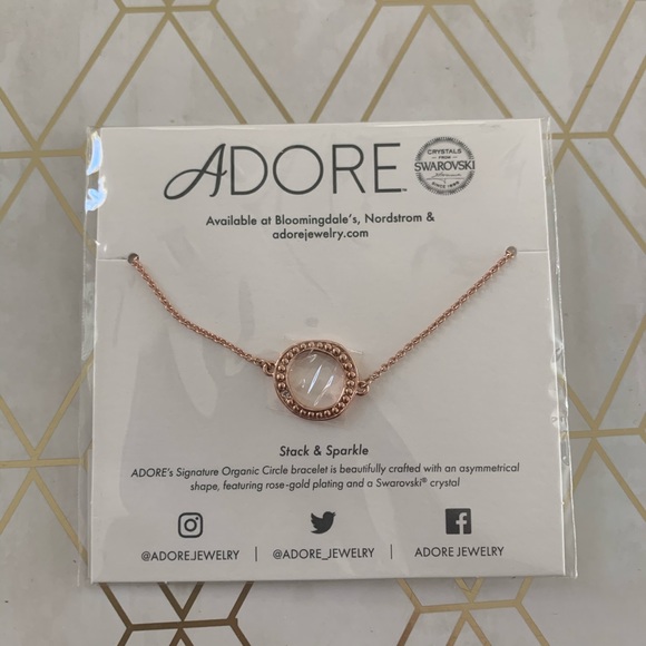 Adore | Jewelry | Adore Signature Organic Circle Bracelet | Poshmark